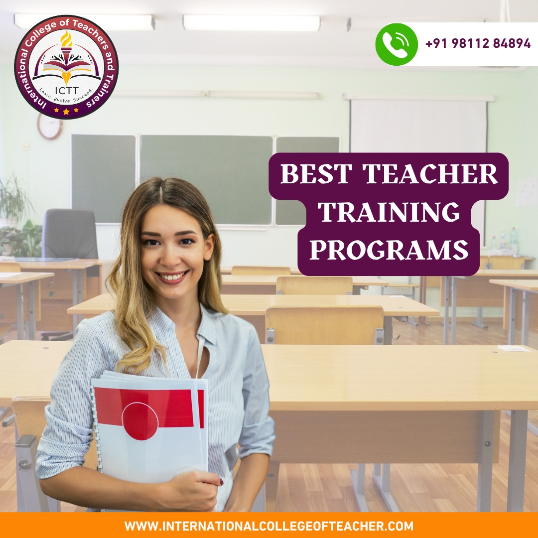 Best Teacher Training Programs for Aspiring Educators - International ...